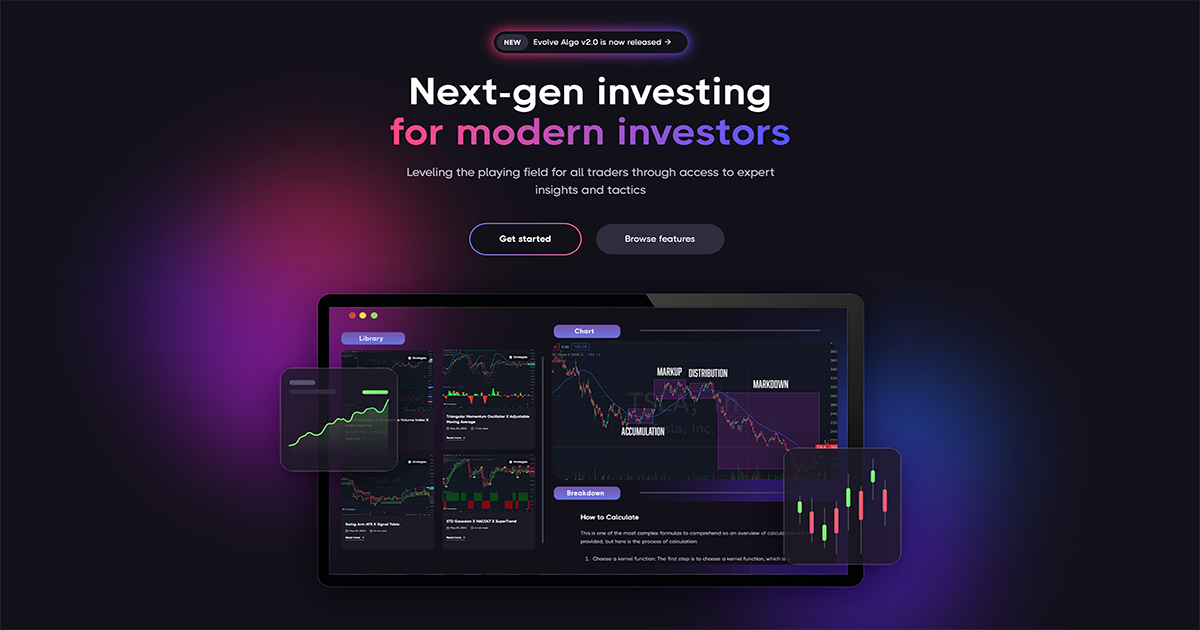 AI Trading Algorithms | Trading Database | Evolve Algo